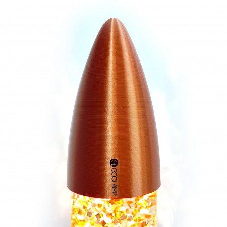 GOOLAMP Missile Baby 3D-Print Glitter-Lamp
